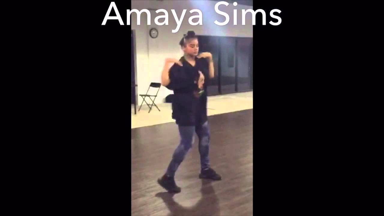 Milly Rock Amaya Sims. Choreographed by D3Mstreet brothers - YouTube