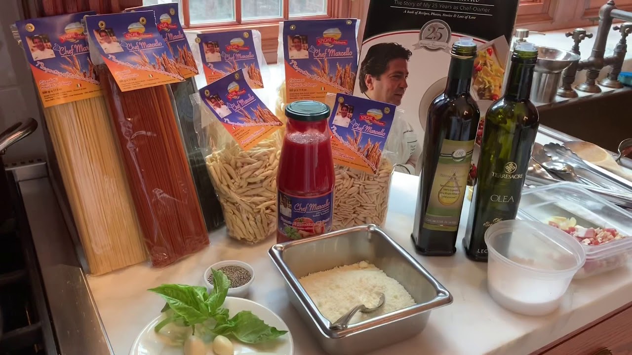 Spighe Molisane pasta with Tomato basil sauce - YouTube