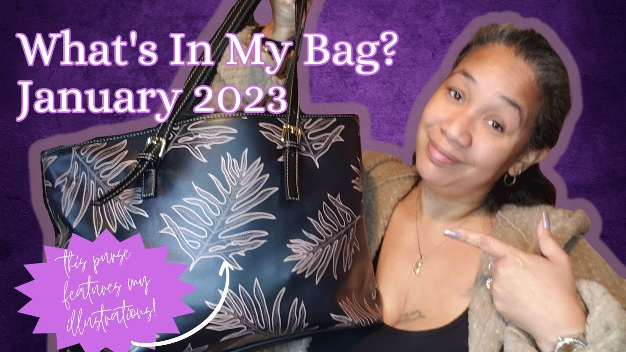 What's In My Bag - WIMB, Winter January 2023 - Tote Bag with Planner ...
