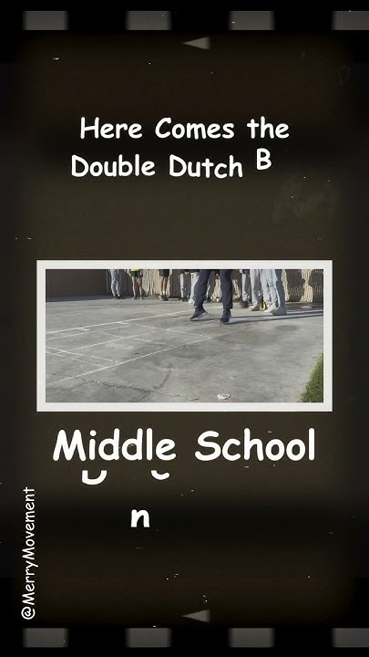 Here Comes the Double Dutch Bus #physicaleducation #physed # ...