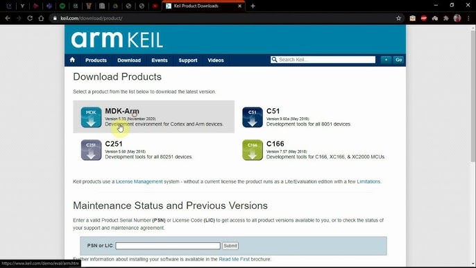 Setting Up A KEIL Uvision5 Development Environment WIZnet