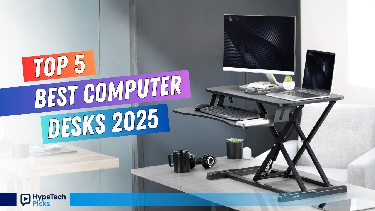 ️ Top 5 Best Computer Desks 2025 💻 | Work Smarter, Game Better! - YouTube