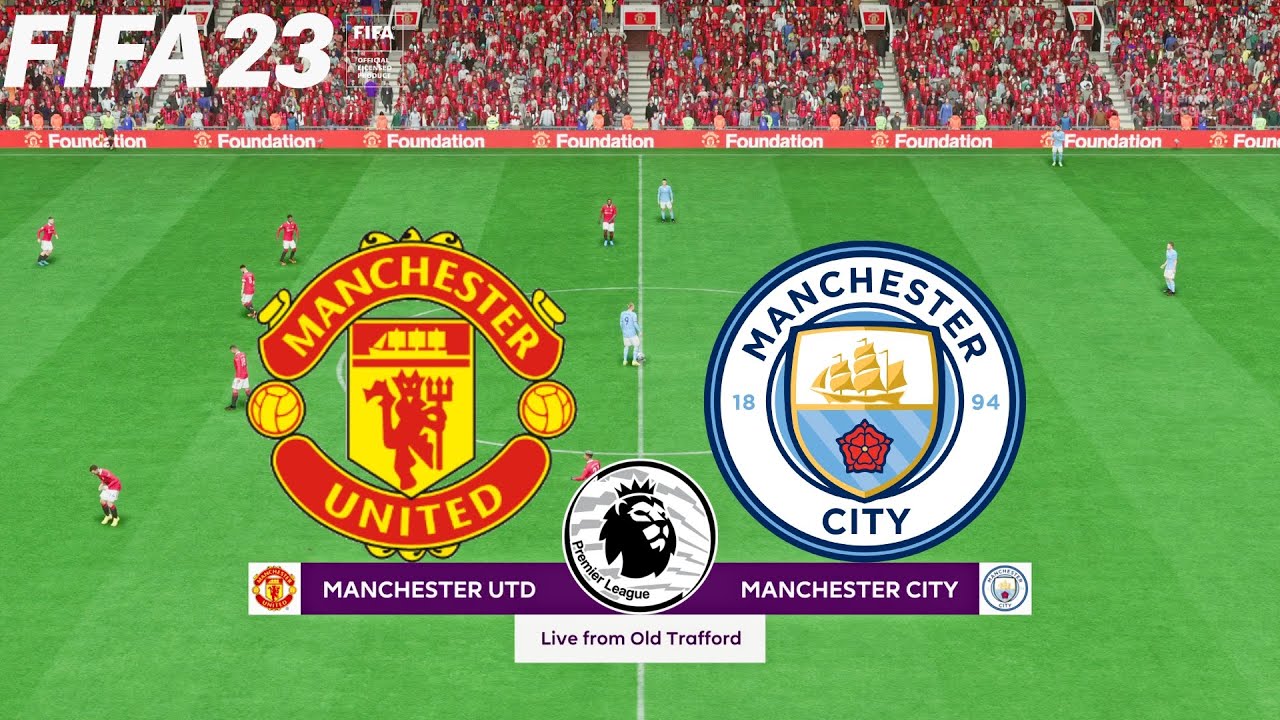 Fifa 23 Manchester United Vs Manchester City Premier League Season