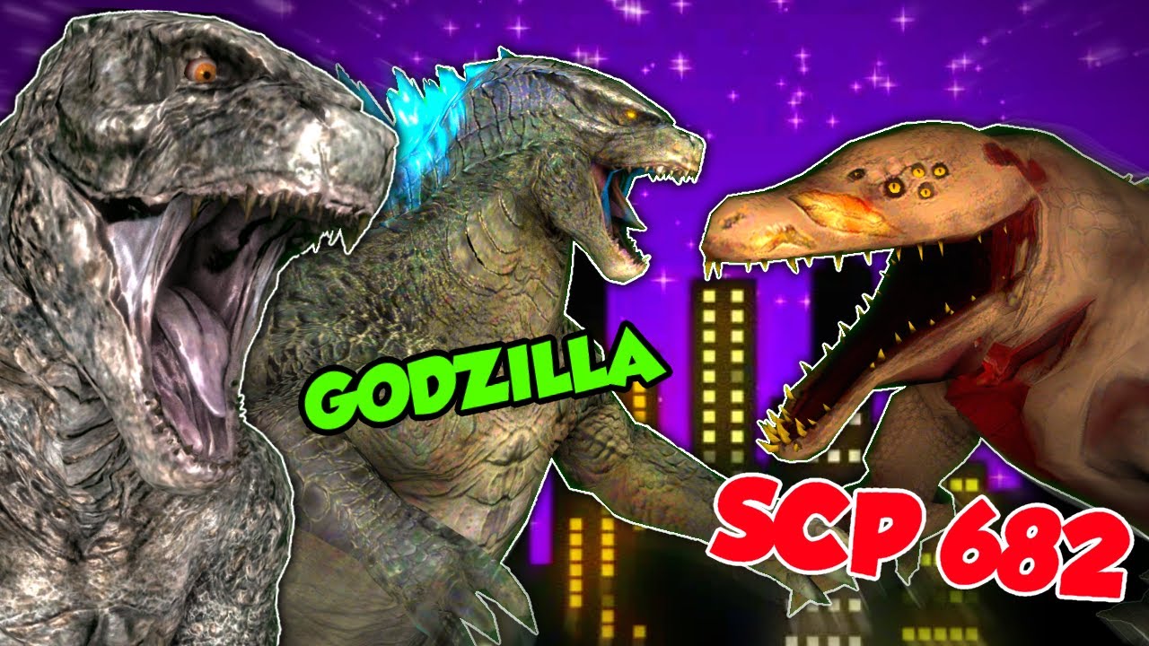 Reacting to SCP 682 vs GODZILLA CRAZY ENDING (Godzilla Reacts) - YouTube