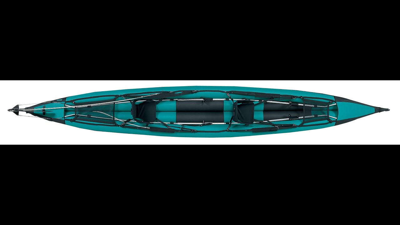 Feathercraft Gemini Sit-on-Top Folding Kayak - YouTube