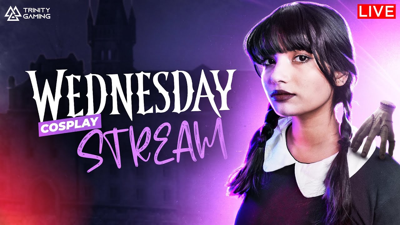 Its WEDNESDAY Cosplay Stream! !insta - YouTube
