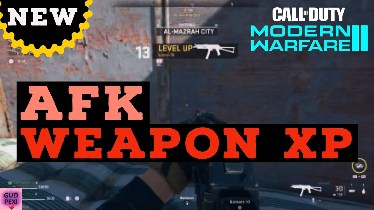 New Afk Unlimited Weapon Xp Mw2 Earn Easy Passive Weapon Xp While