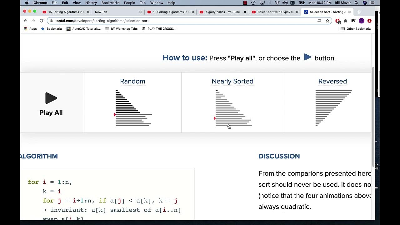 6.1 Data Structures & Algorithm: A Summary of Sorting Algorithms - YouTube