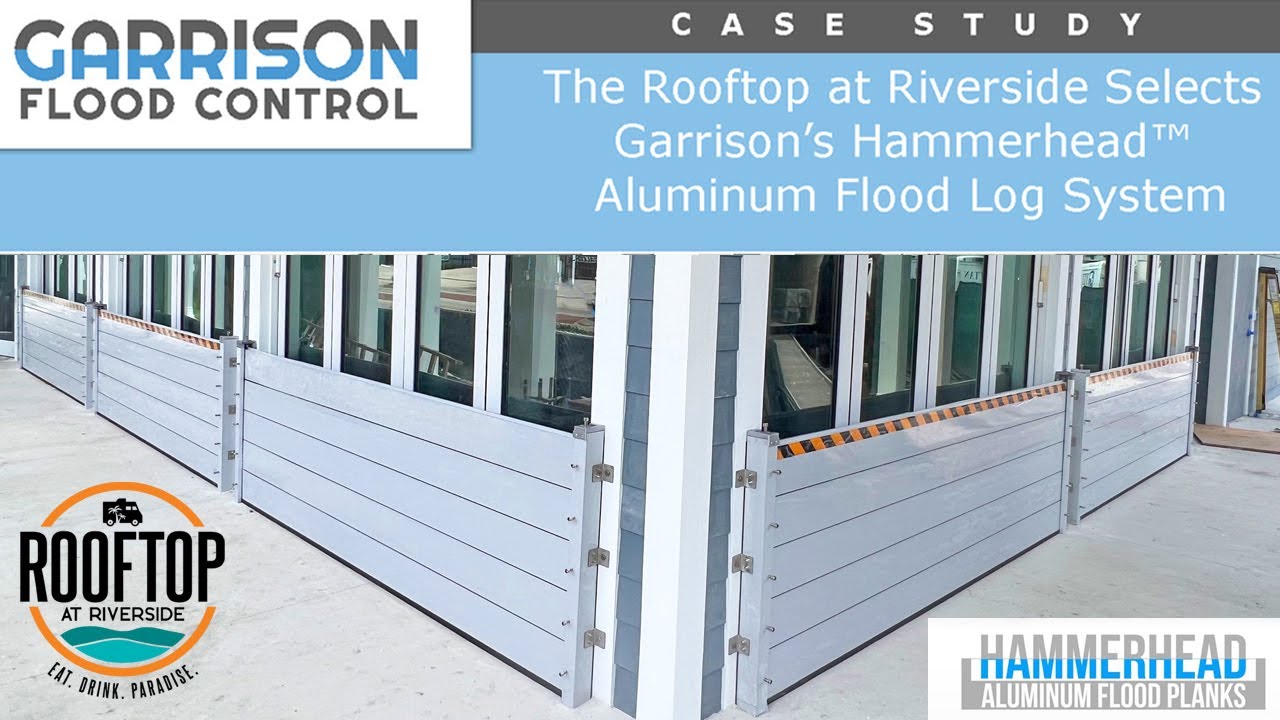 Case Study: Hammerhead™️ Aluminum Flood Log System | The Rooftop at ...