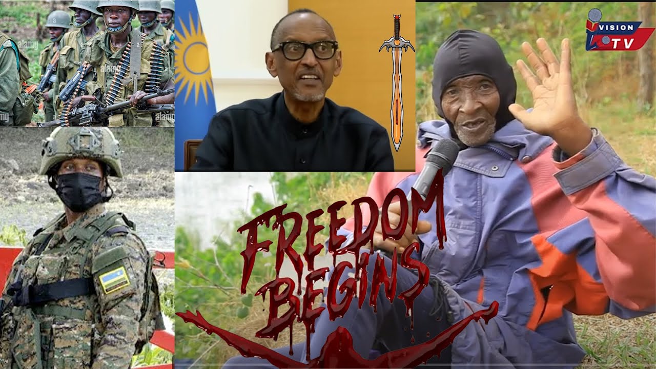 Umuhanuzi Muzehe Fidele Mbonye idarapo ritukura ry'amaraso mu rwanda ...