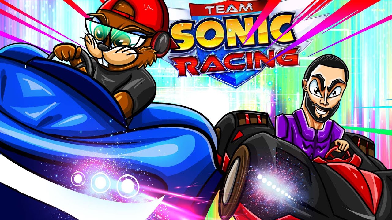 I Got Attacked By Everyone | Team Sonic Racing Funny Moments | # ...