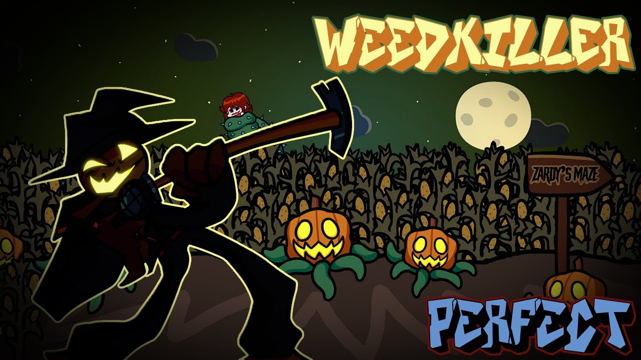 Friday Night Funkin' - Perfect Combo - WEEDKILLER (Vs Zardy) Mod ...
