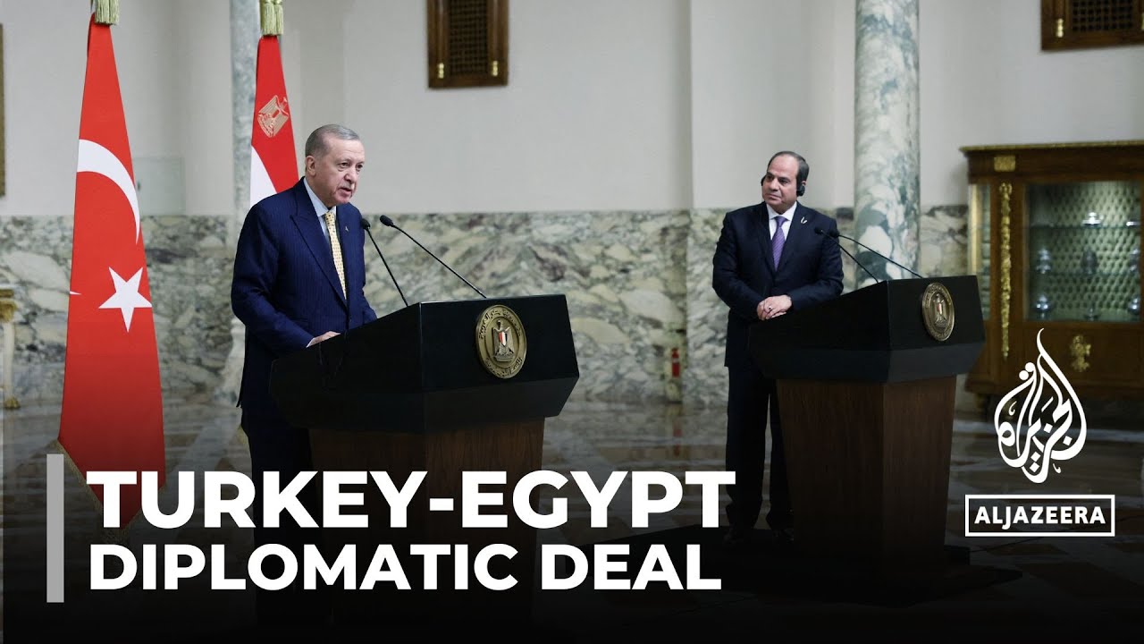 Turkish president in Egypt: Countries sign deal to boost co-operation ...