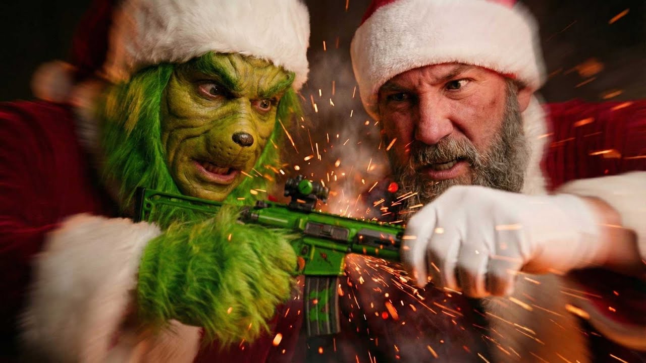 SANTA VS GRINCH - YouTube