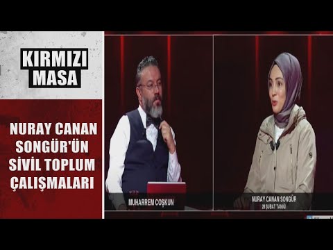 Kırmızı Masa - Nuray Canan Songür'ün Sivil Toplum çalışmaları 12.02.2022