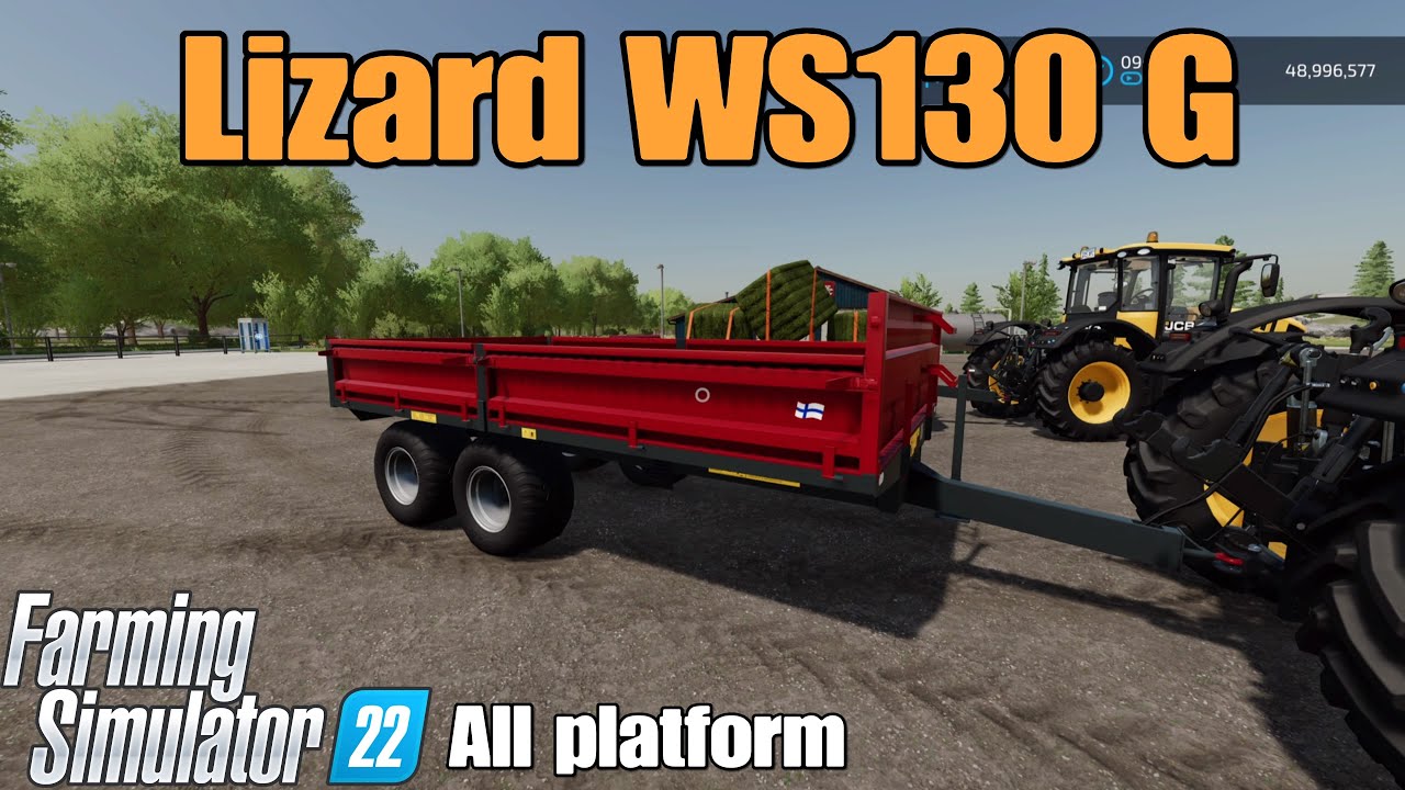 Lizard WS130 G / FS22 mod for all platforms - YouTube