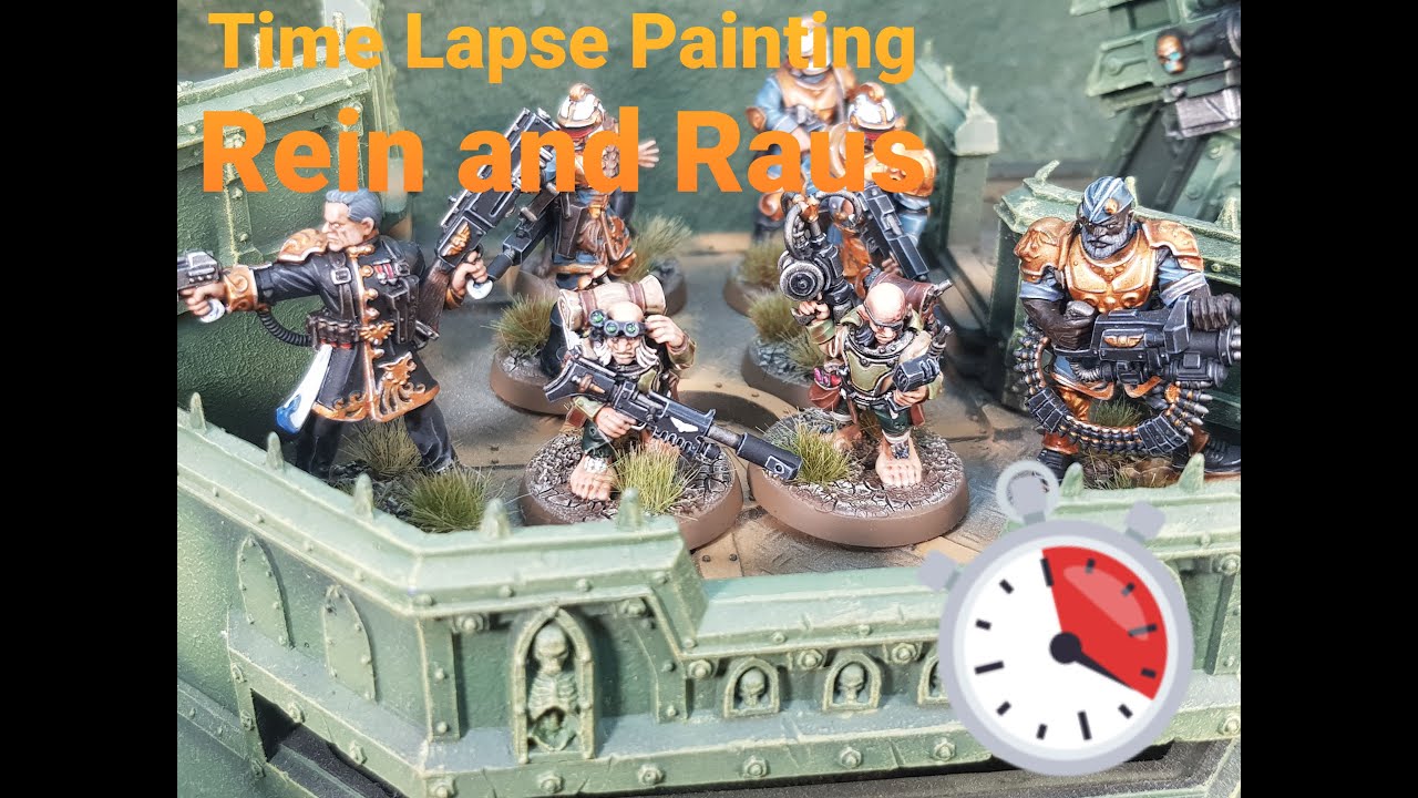 Time Lapse Painting of Rein and Raus - YouTube