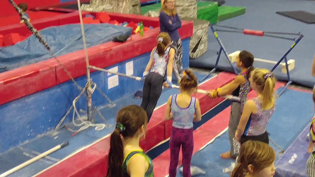 Lily Pederson *Becoming Elite* 11 Year Old Level 10 Gymnast *Weiler Kip ...