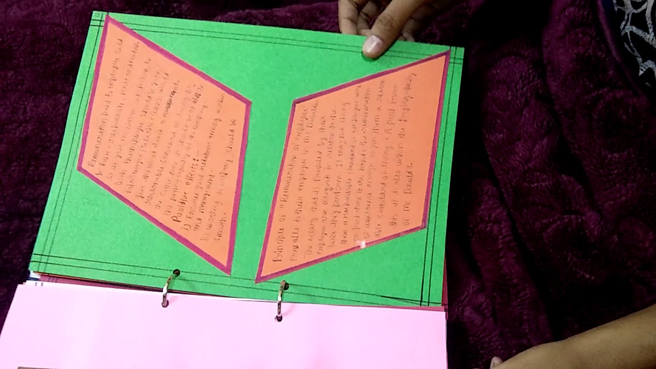 Class 12 business studies project file - YouTube