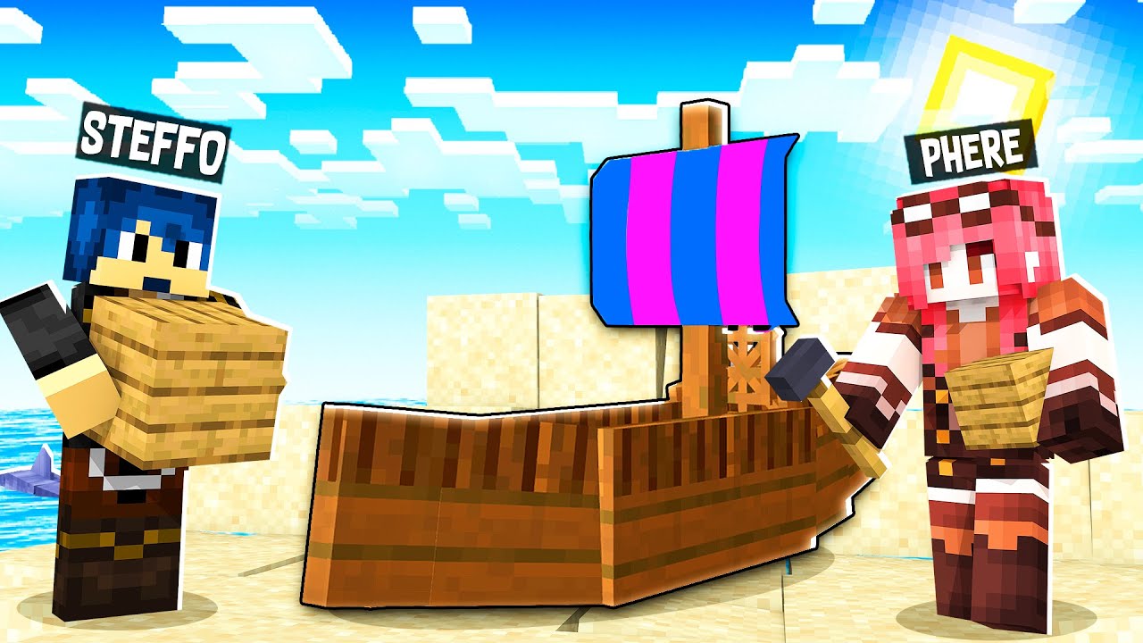 Ho COSTRUITO LA MIA PRIMA BARCA! - BIG ISLAND Minecraft Ep.5 - YouTube