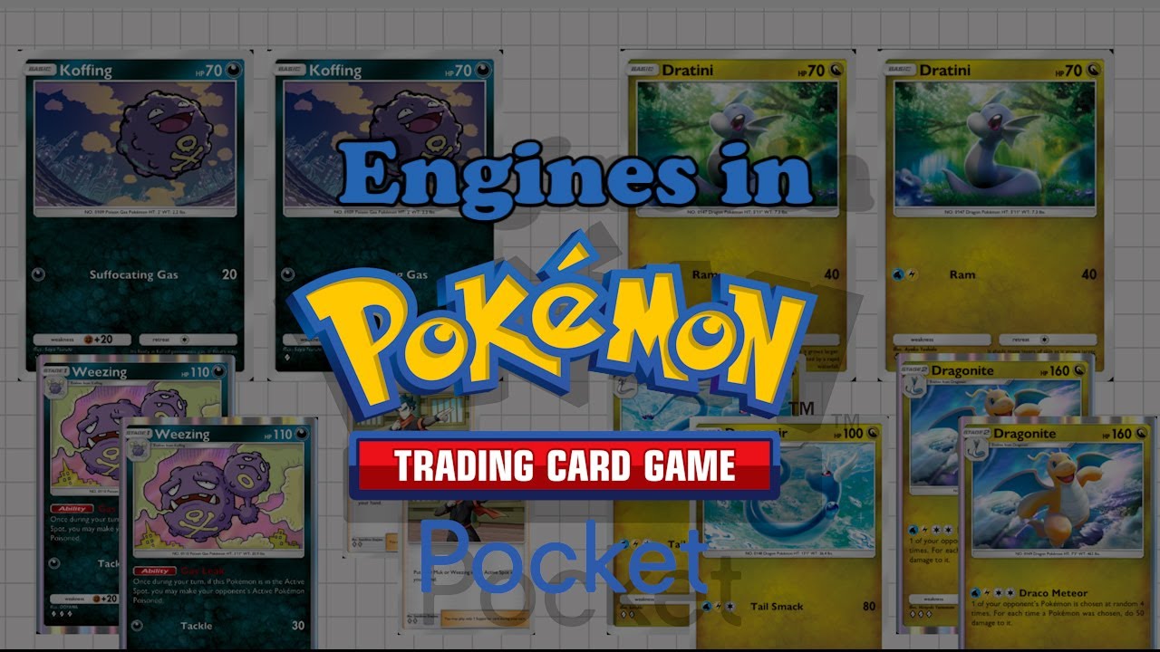 Weezing Koga and Engines in Pokémon TCG Pocket - YouTube