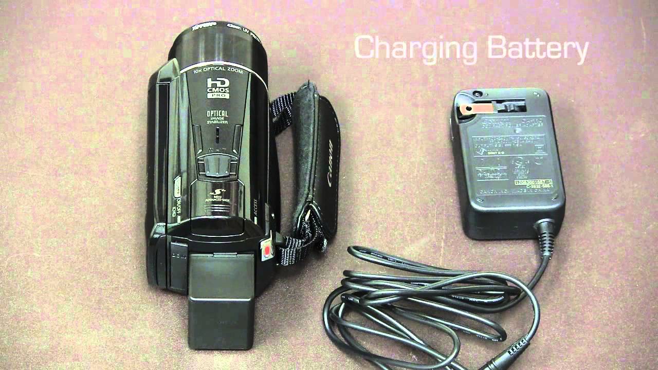 Canon VIXIA HF M500 Setup Tutorial - YouTube