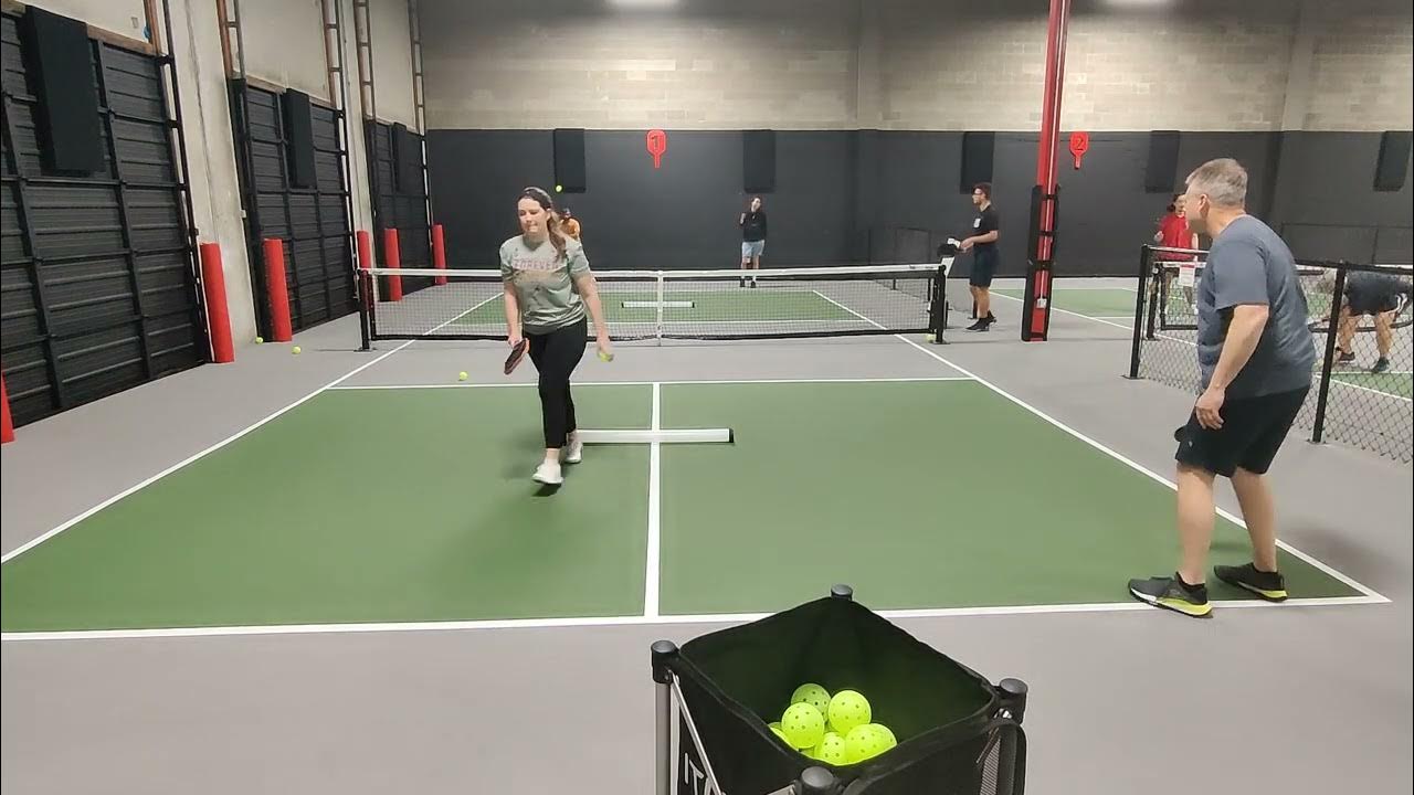 Pickleball Masterclass on Groundstrokes in a Group Lesson - YouTube