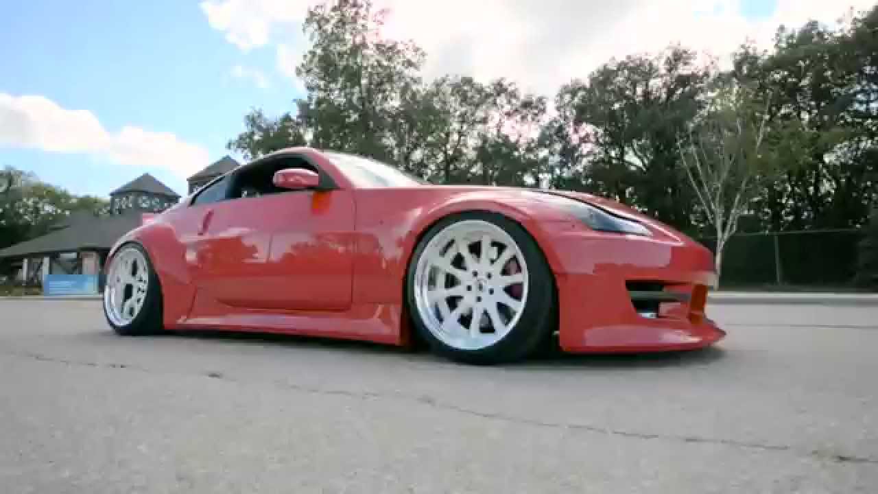 Al's Bagged & Supercharged Nissan 350z | Top Tier Imports - YouTube