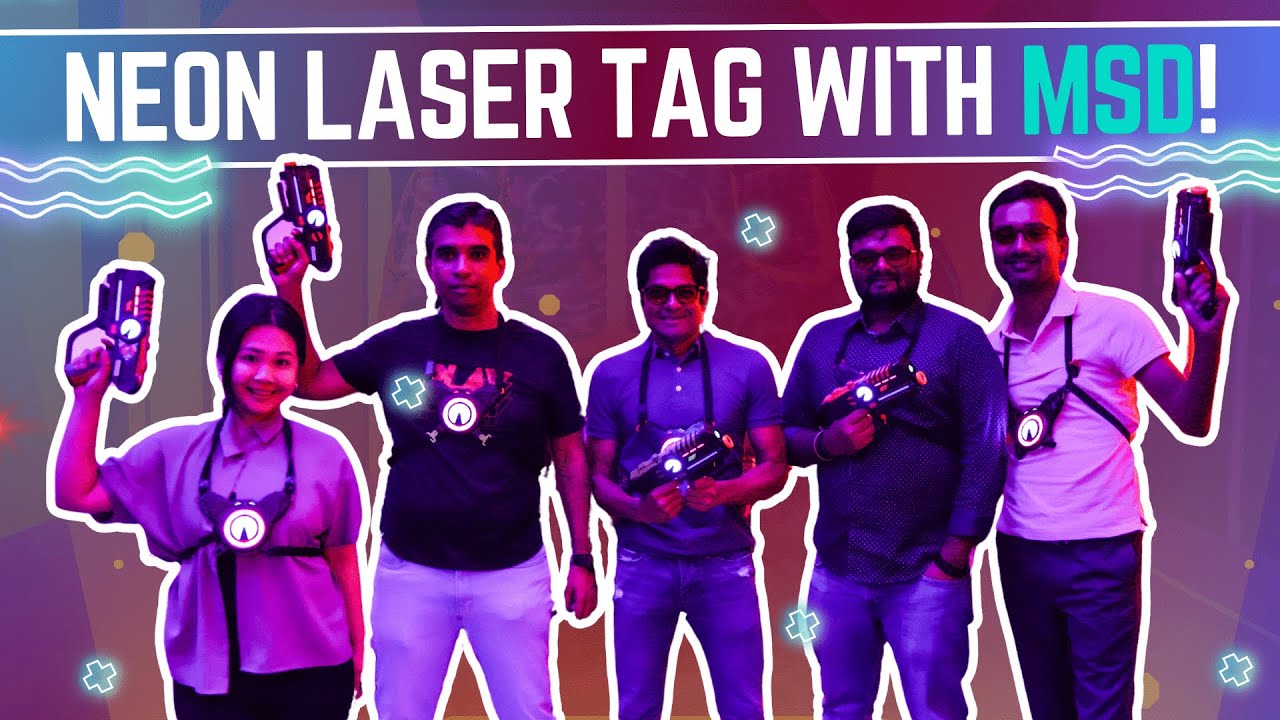 Exciting Neon Laser Tag experience with MSD | FunEmpire Stories - YouTube
