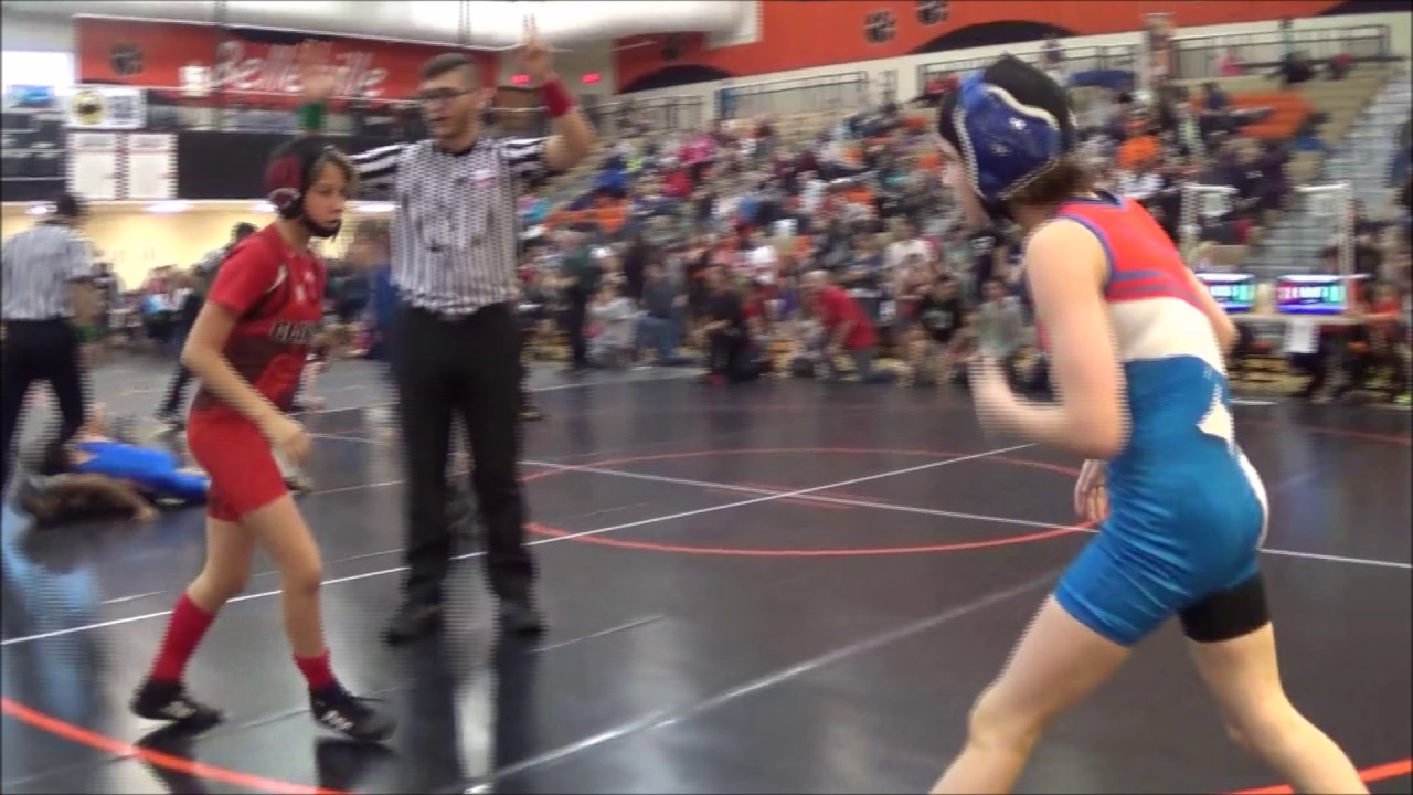 Black Widow hits Drop Seo-Nagi throw at Belleville, January 2017. - YouTube