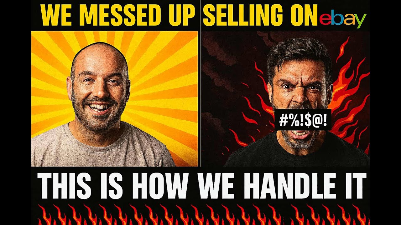 WE MESSED UP SELLING ON EBAY..COSTLY MISTAKES | HERE IS HOW WE HANDLED ...