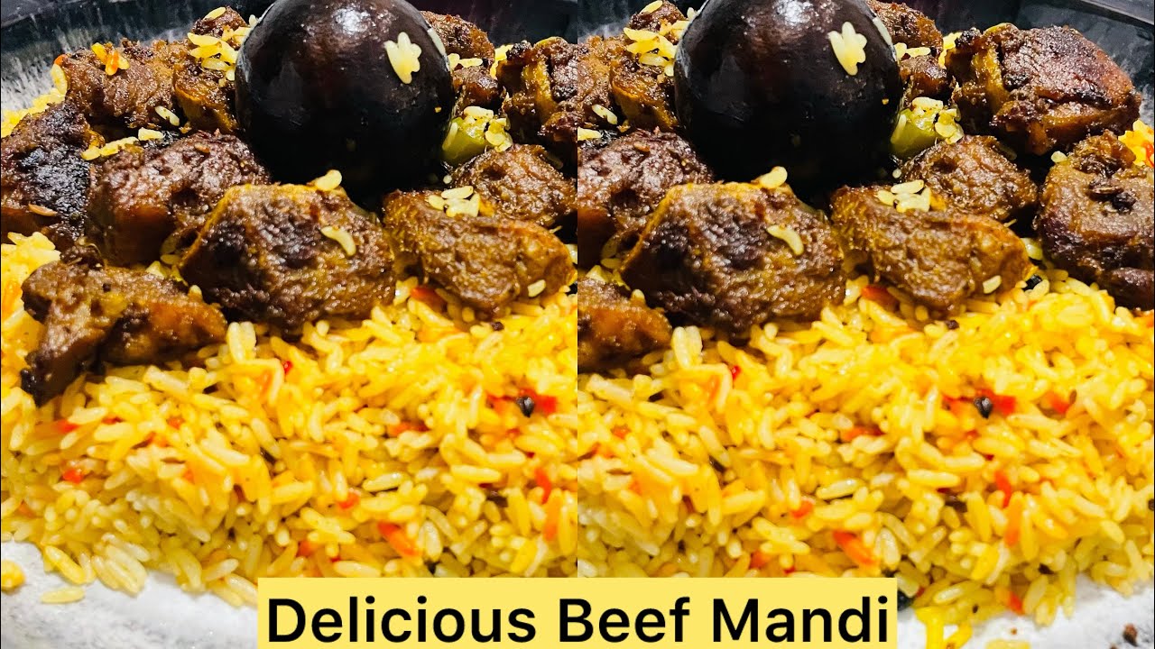 Eid Special Beef Mandi | Quick & Delicious Arabic Rice Recipe - YouTube