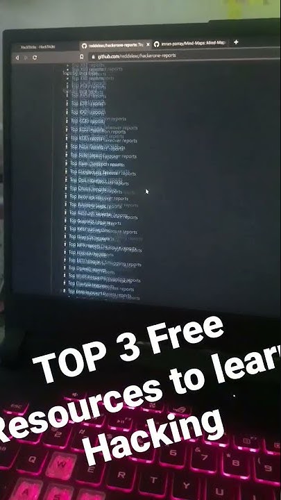 Top 3 free Resource for learning Hacking | Hack - YouTube