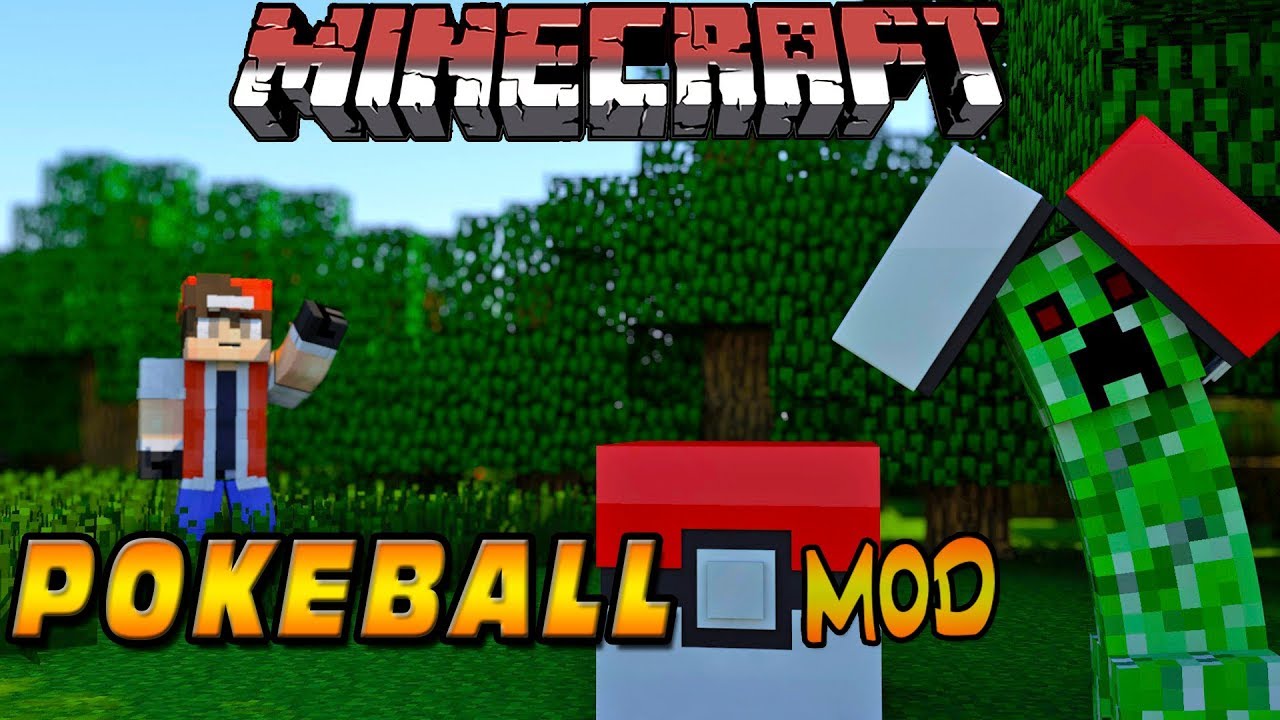 Mod de Pokemon para Minecraft - POKEBALL MOD y Pokemon Unova - YouTube