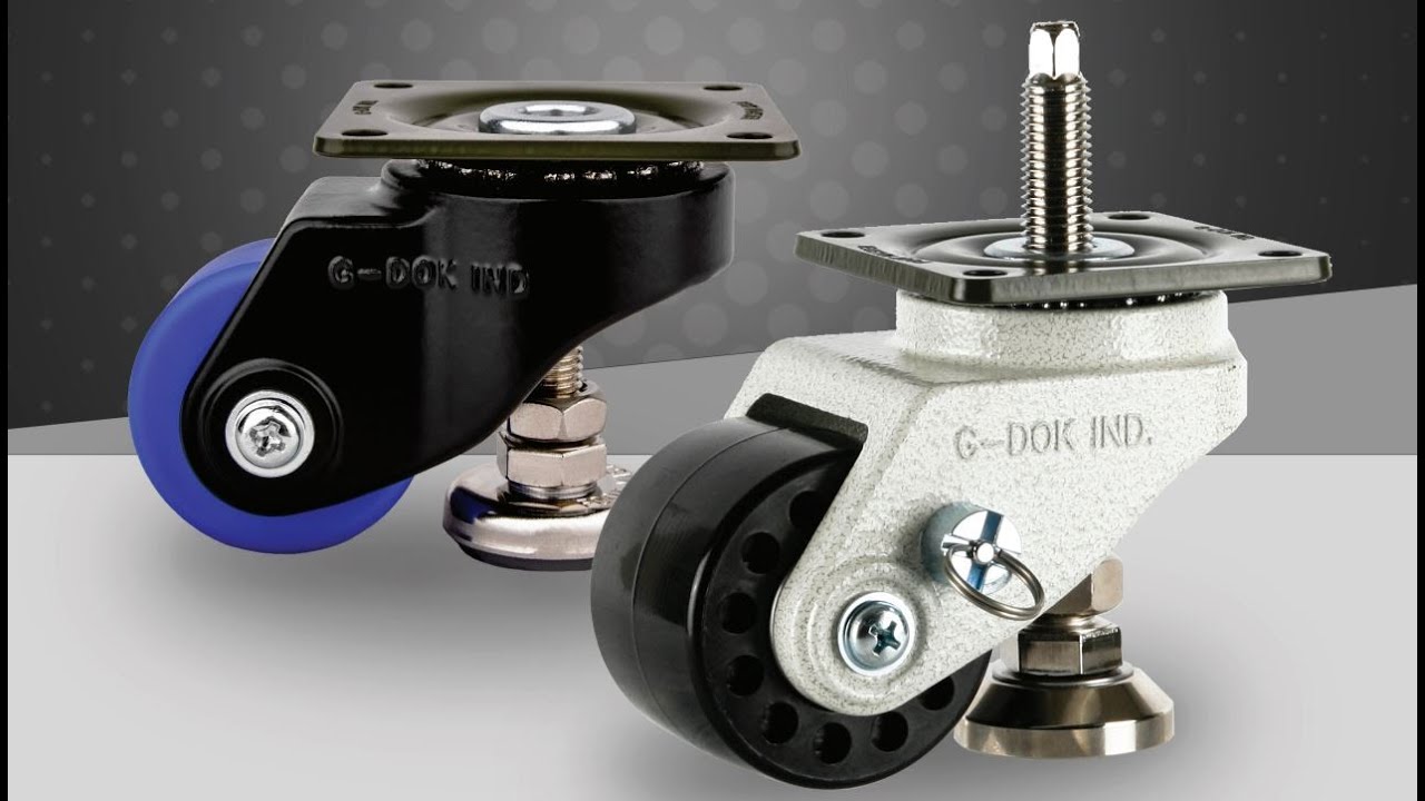 FOOT MASTER® New breed of leveling casters - YouTube