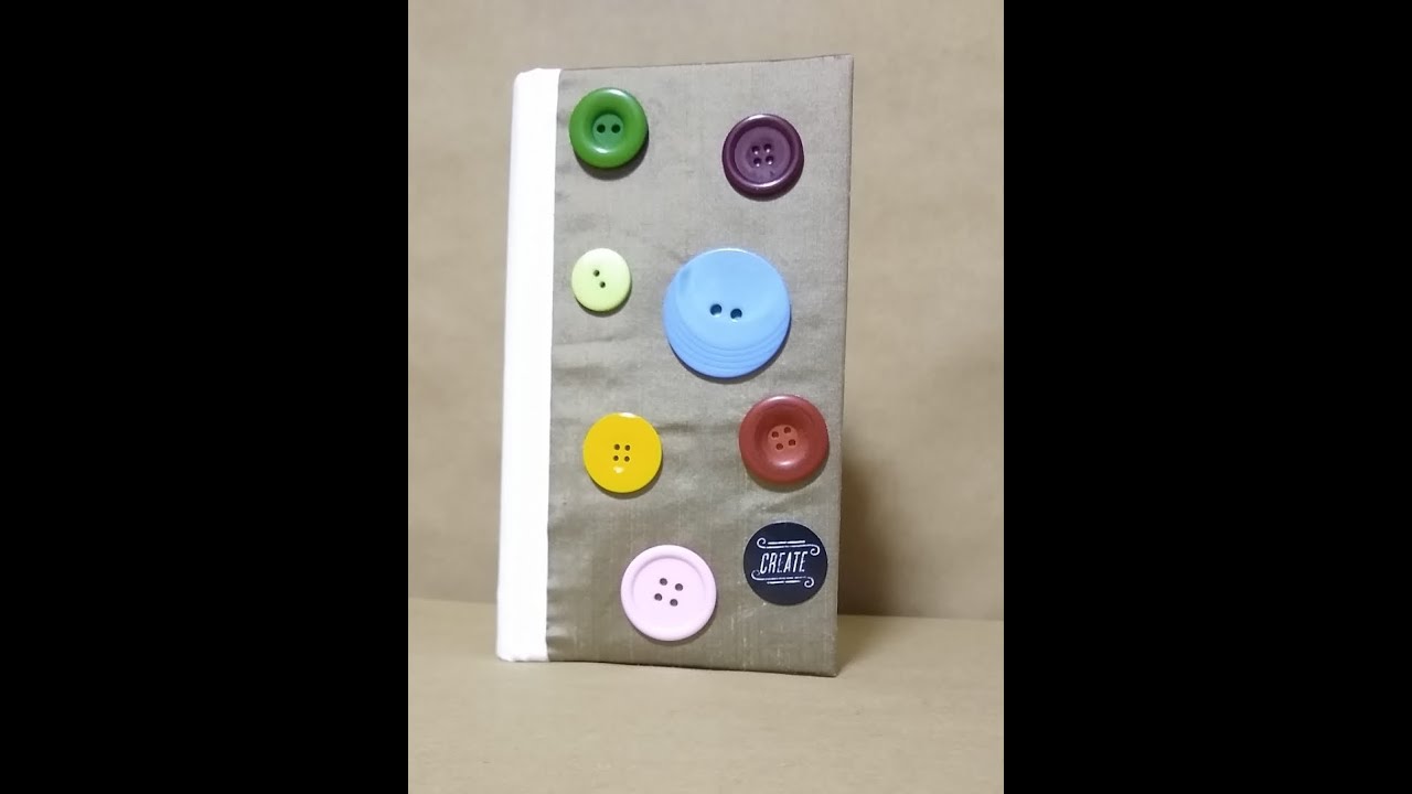 Create Button Journal - YouTube