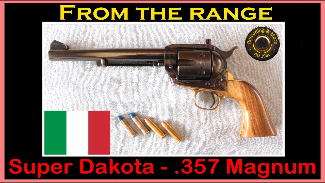 The Armi Jager Super Dakota in .357 Magnum - From the shooting range ...