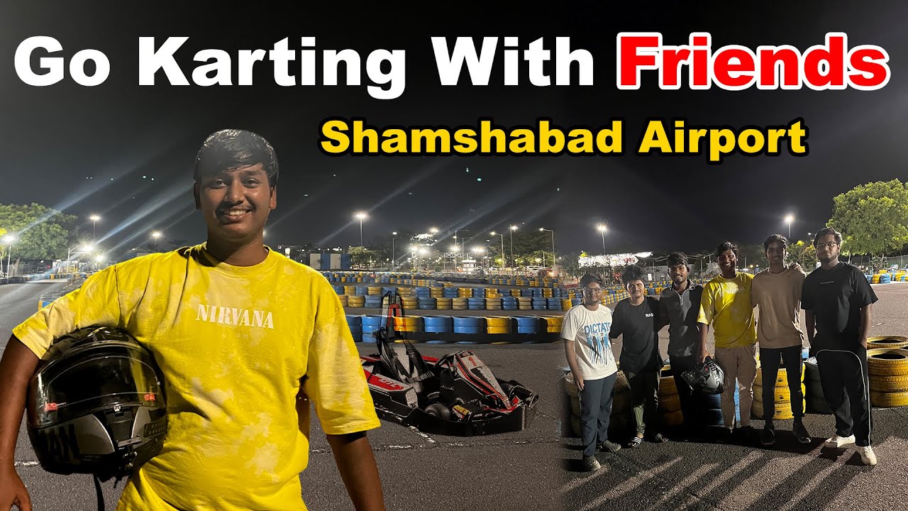 Midnight Go-Karting Madness at Hyderabad Airport! 🏎️ | Kartainment ...