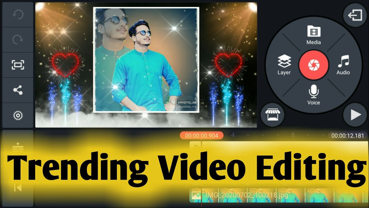 How to make trending WhatsApp status video in kinemaster | kinemaster editing video | Kamboh ...