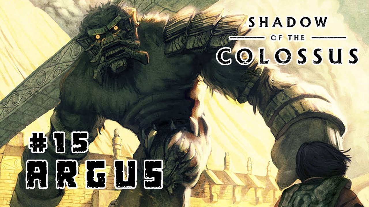 SHADOW OF THE COLOSSUS: #15 - Argus! (Hard) [4K] - YouTube