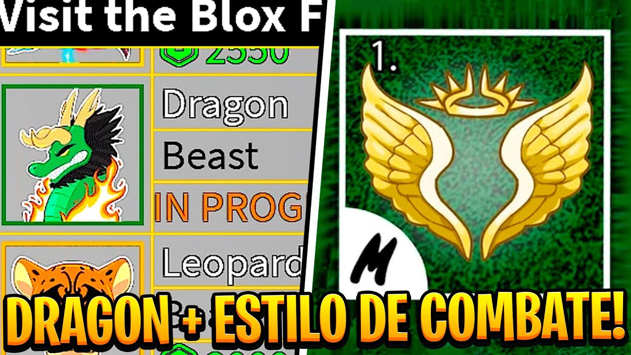 TUDO DO REWORK DRAGON + SHOWCASE COMPLETO DO ESTILO DE COMBATE ...