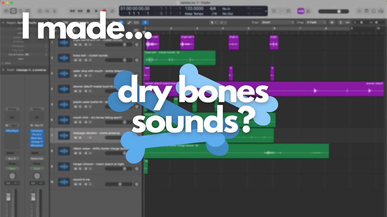 I made... dry bones sounds? | Sound Design Experiments | Part 4 - YouTube