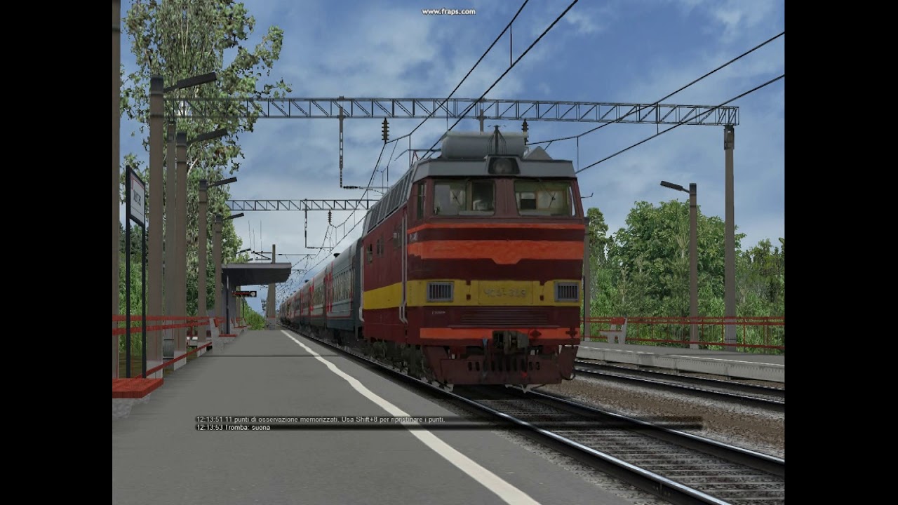 RZD CHS4t Bordeaux-EXP Grey/Red RZD - YouTube