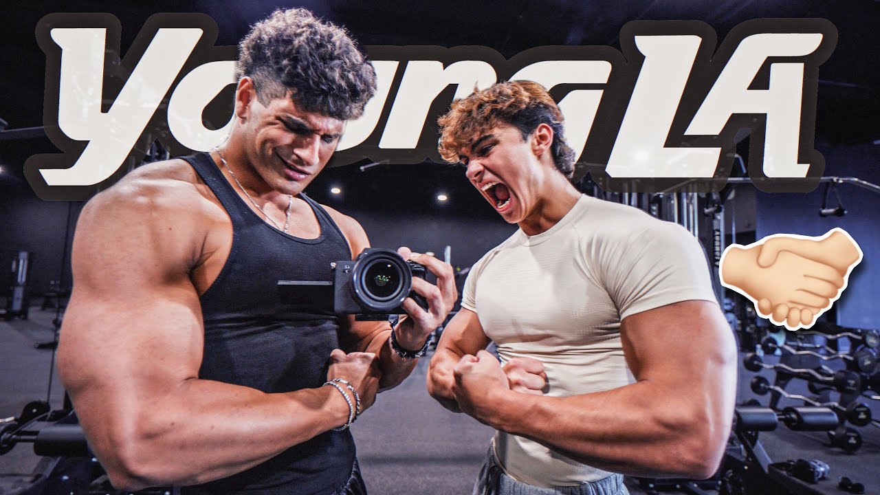WE FINALLY COLLABED | Push Workout at Youngla Gym w/ Jeremy Foster ...