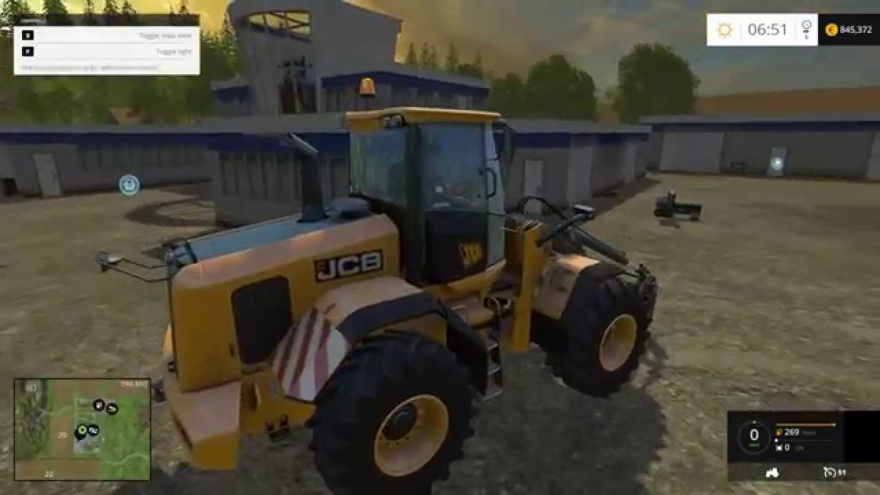 Farming simulator 2015 JCB DLC - YouTube