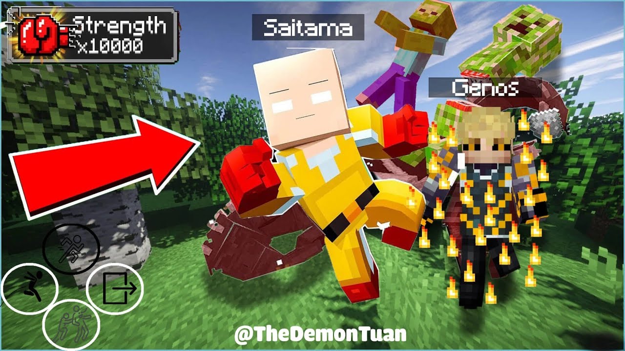 Minecraft: Saitama V3.5 (small update) [Datapack] - YouTube