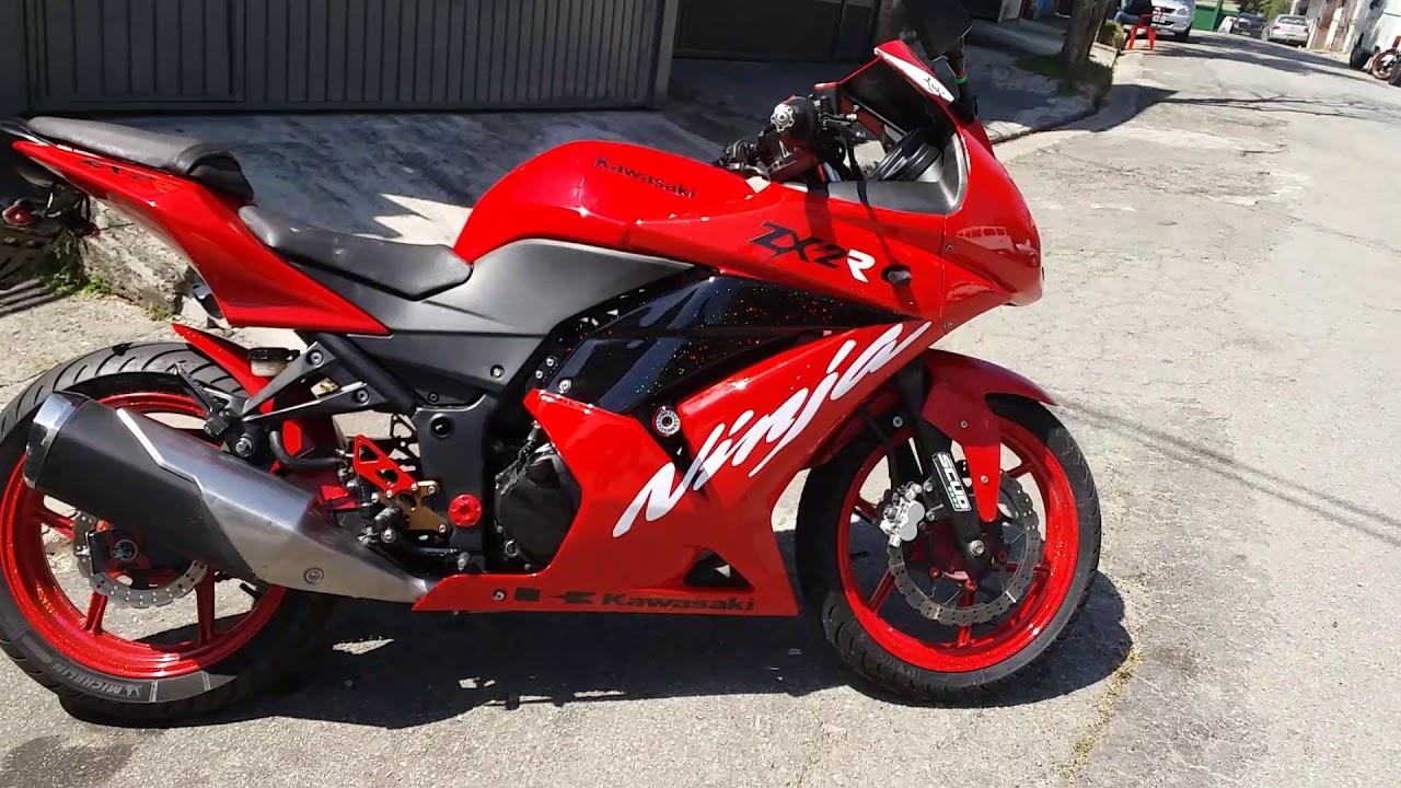 Ninja 250 visual novo kkk - YouTube