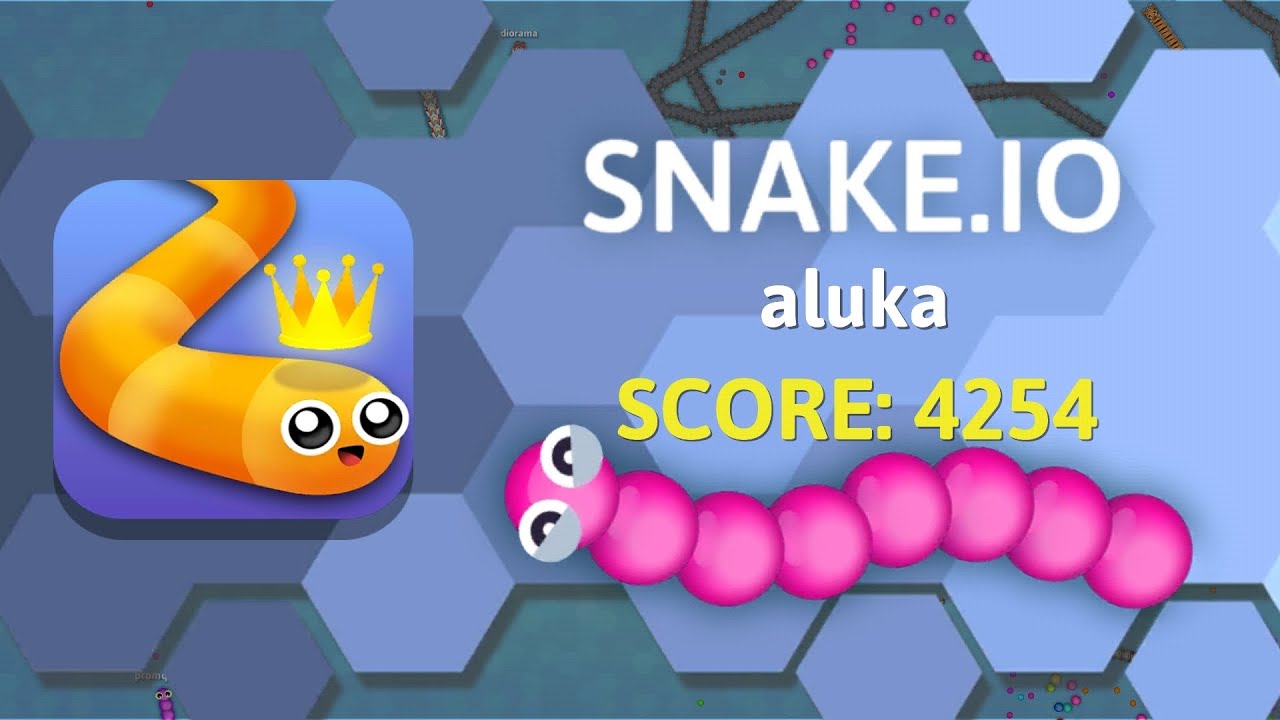 snack.io A.l 4254 score epic snack.io gameplay walkthrough [ iOS ...