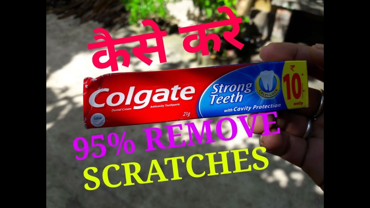 Life hack of with use colgate( Remove scratches only bike & car 95% ...