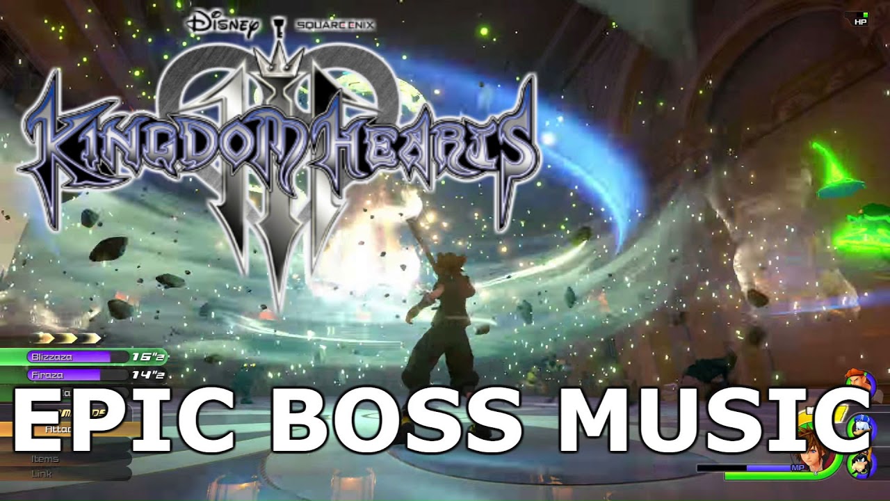 KINGDOM HEARTS III - EPIC BOSS MUSIC (Imagined) - LET DARKNESS REIGN ...